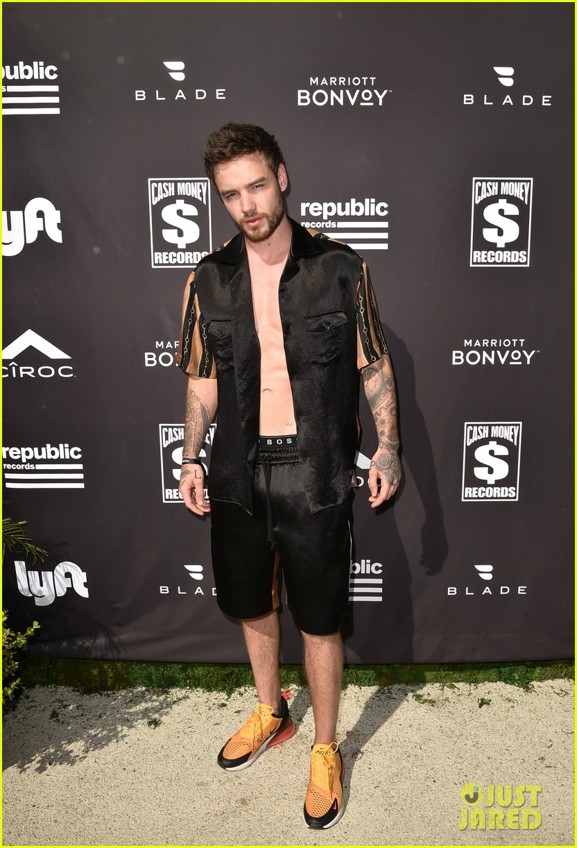 Liam Payne Joins Winston Duke at Republic Records Coachella Party ...