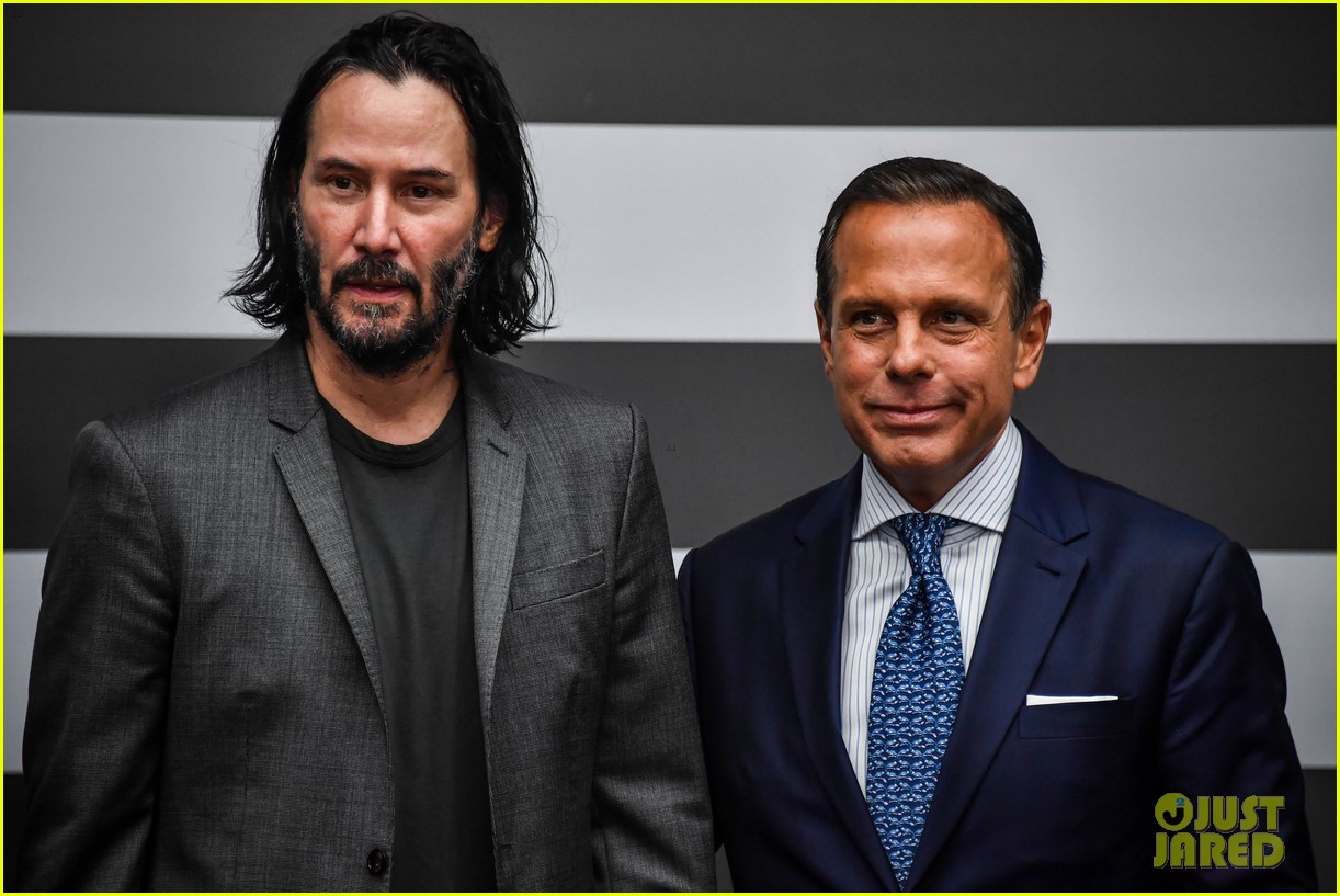 Keanu Reeves Meets with Governor of Sao Paulo to Discuss New Project ...