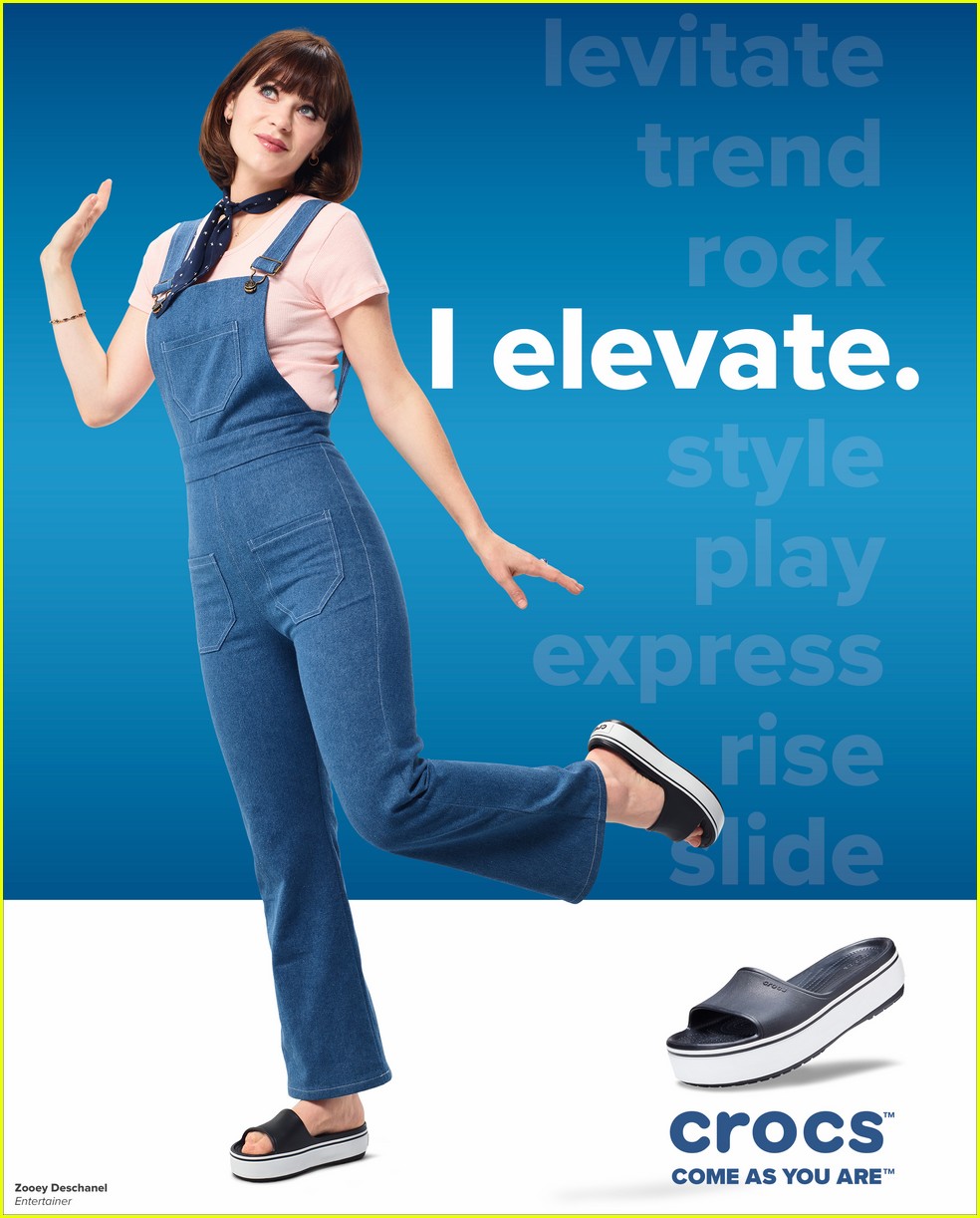 Zooey Deschanel Models 10 Crocs Styles for New Campaign!: Photo 4266228 ...