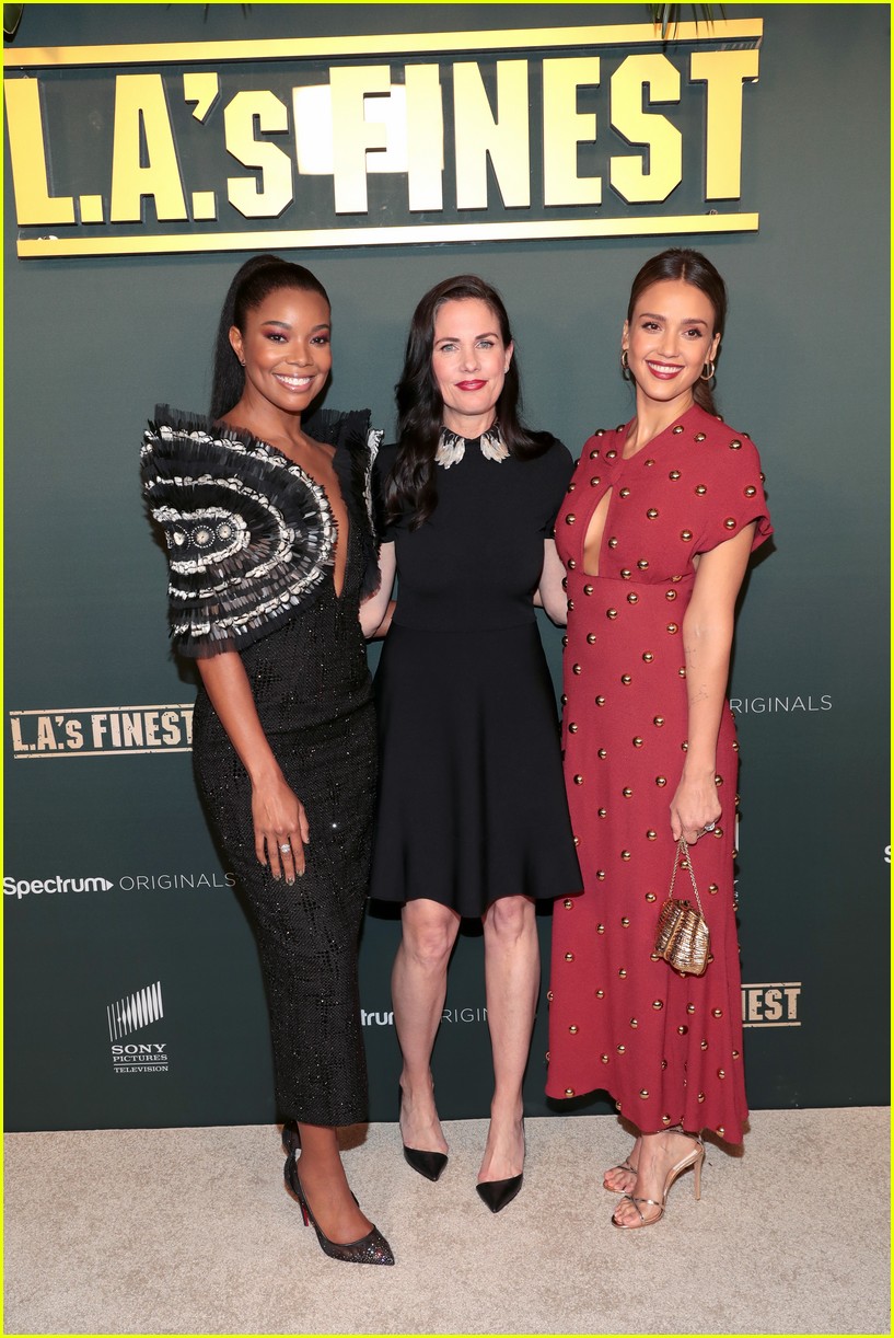 Gabrielle Union & Jessica Alba Celebrate 'L.A.'s Finest' Premiere ...