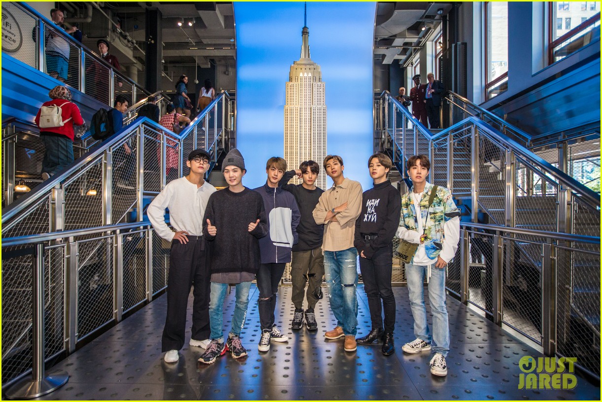 Photo: bts empire state building visit pics 05 | Photo 4296210 | Just ...