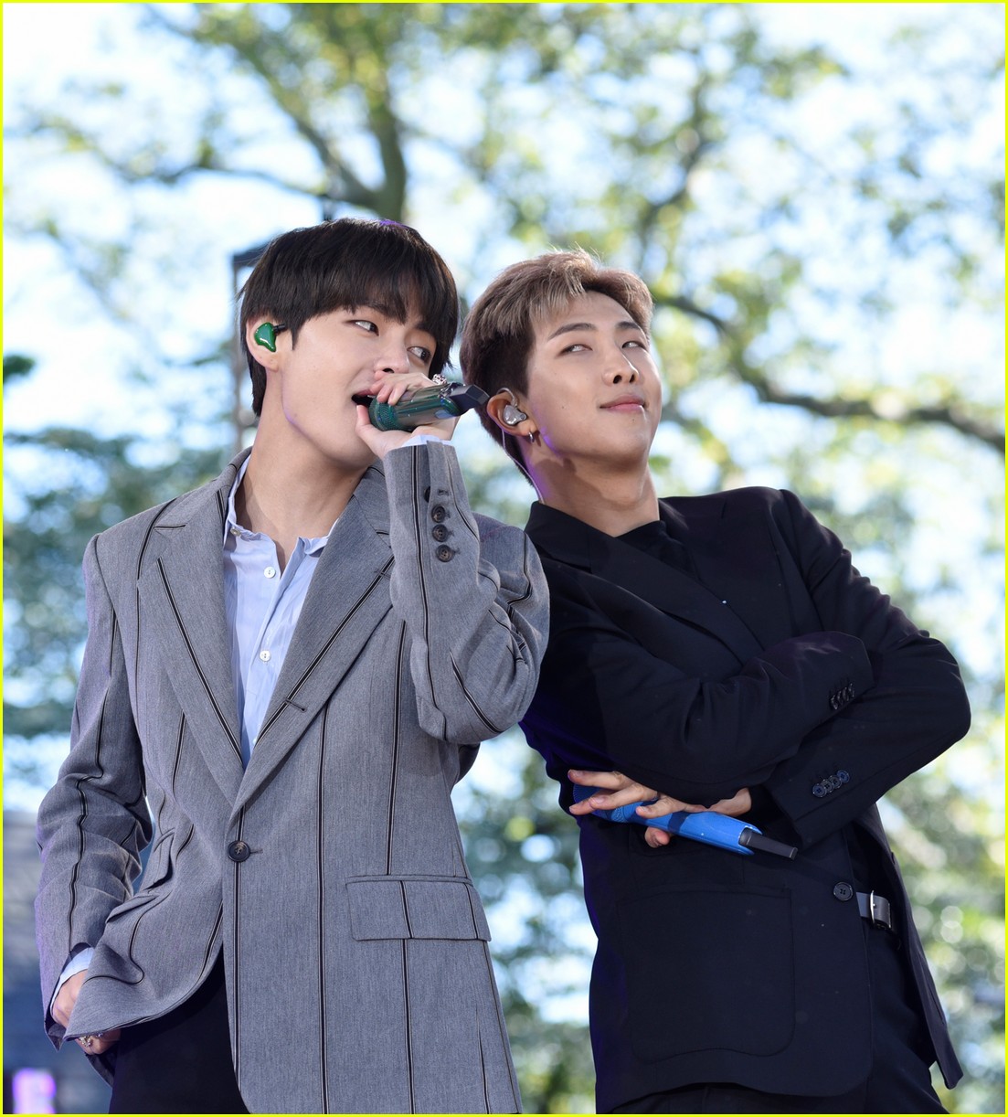 BTS Perform 'Boy With Luv' & 'Fire' On 'Good Morning America' - Watch ...
