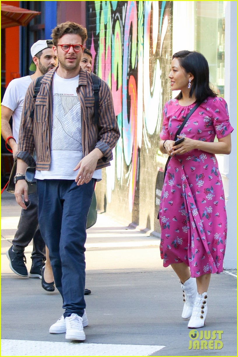 Constance Wu Hangs Out With a Friend in New York: Photo 4298728 ...