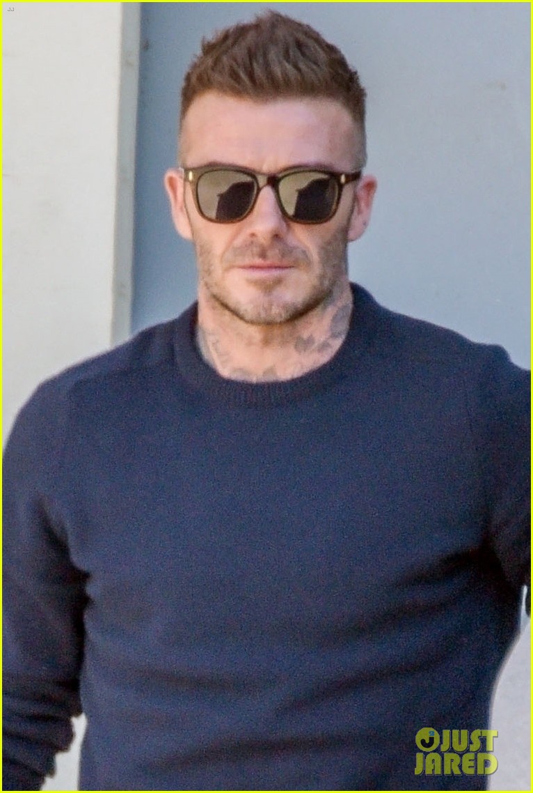 David Beckham Checks Out Copa del Rey Finals in Spain: Photo 4299190 ...