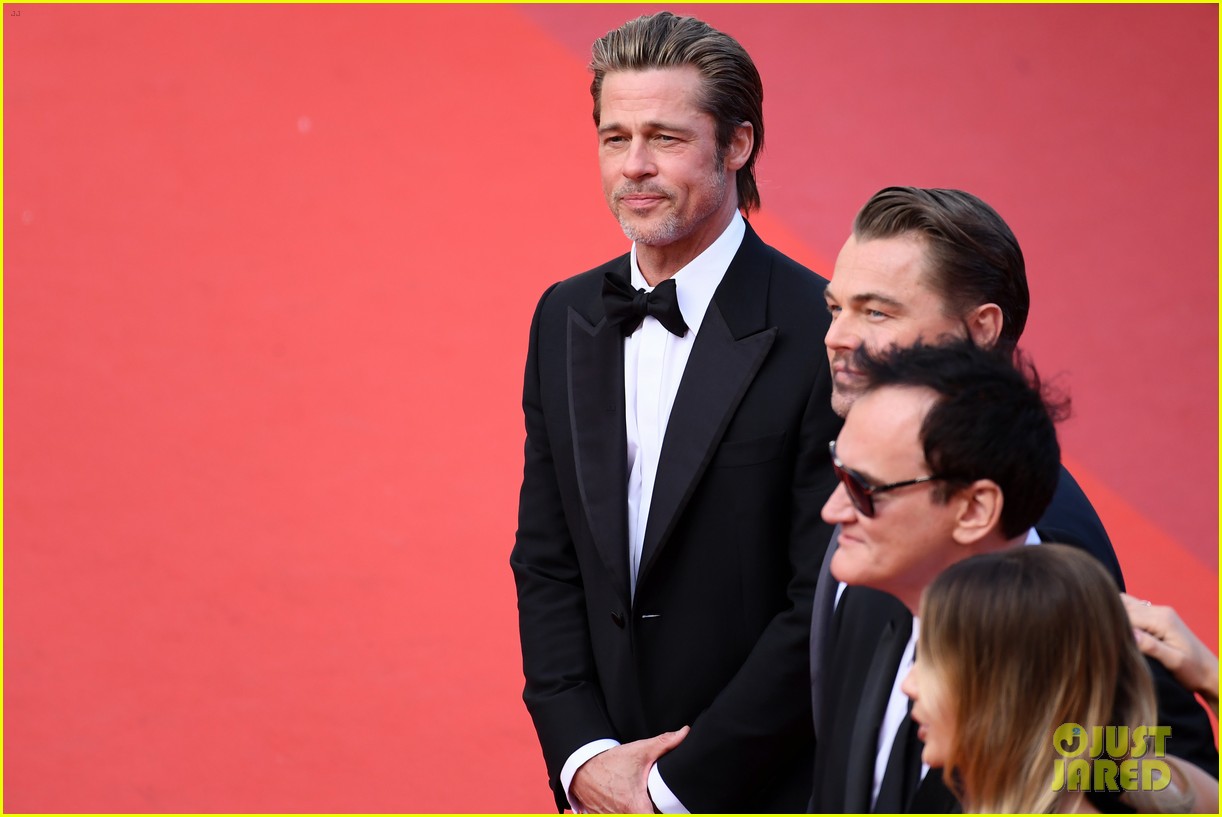 Leonardo DiCaprio, Brad Pitt & Margot Robbie Hit Cannes for 'Once Upon a Time in Hollywood ...