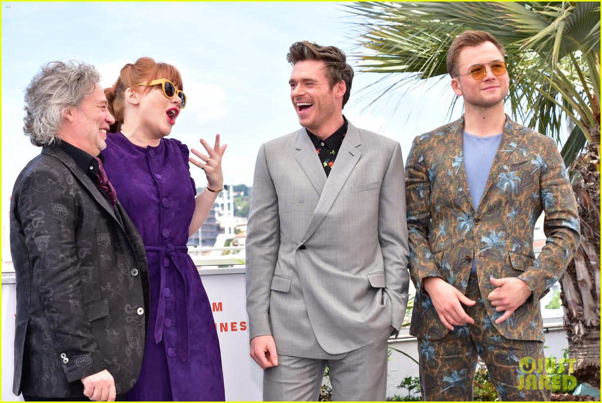 Elton John Joins Taron Egerton & 'Rocketman' Cast at Cannes Film ...