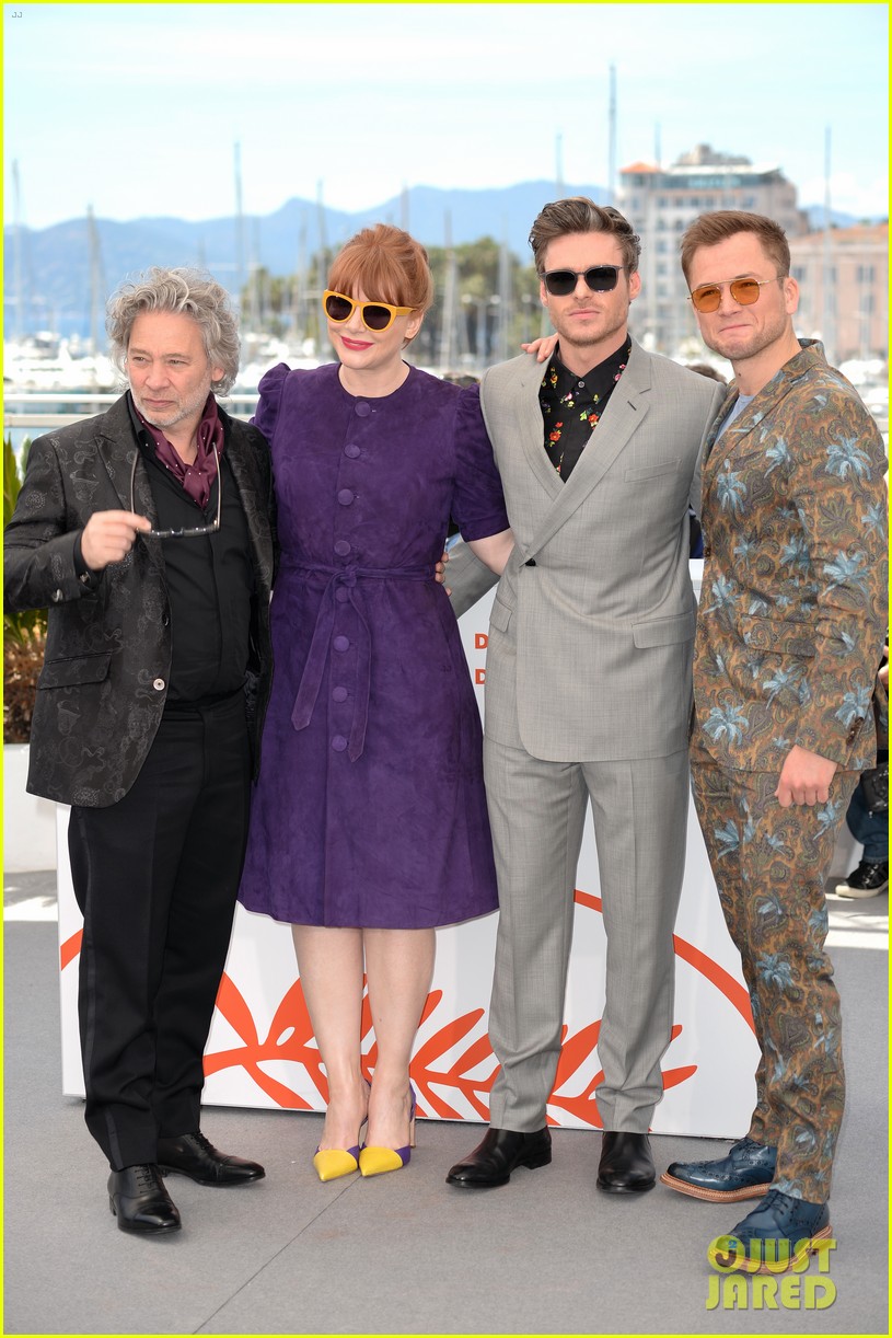 Elton John Joins Taron Egerton & 'Rocketman' Cast at Cannes Film ...