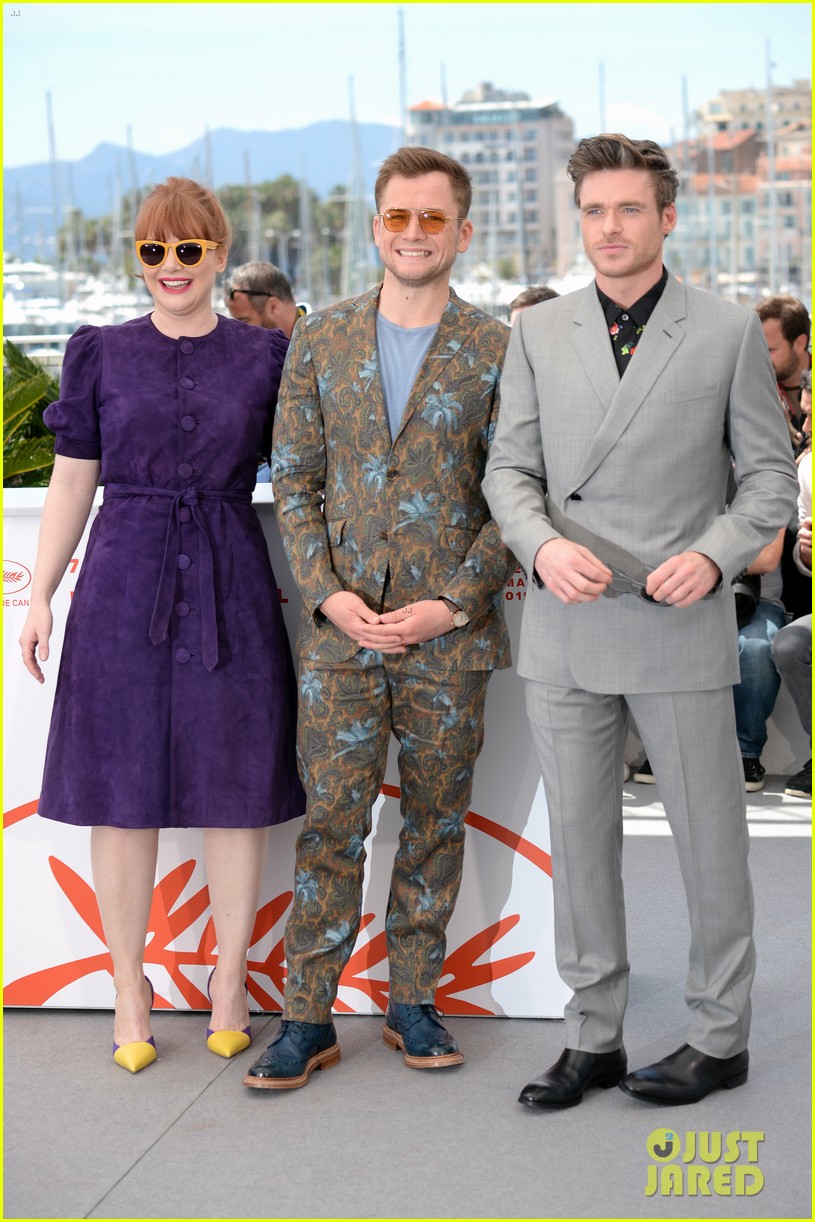 Elton John Joins Taron Egerton & 'Rocketman' Cast at Cannes Film ...