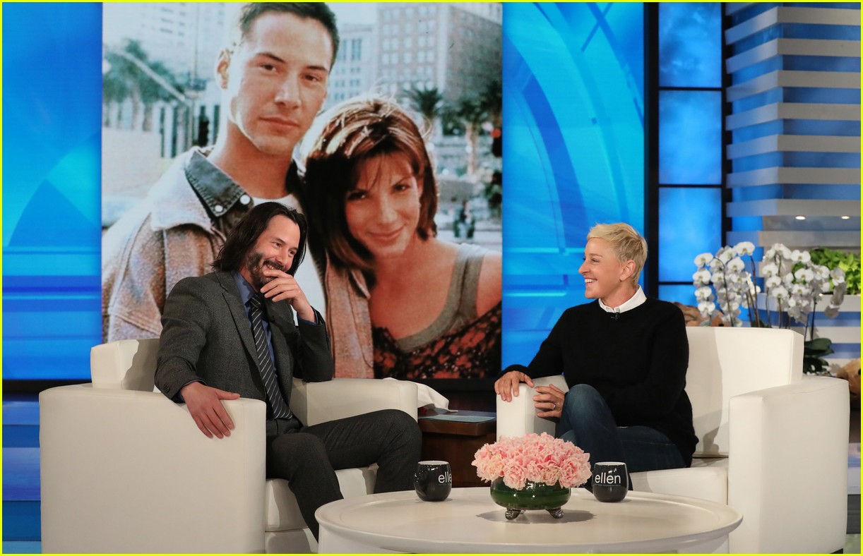 Keanu Reeves Had a Crush on 'Speed' Co-Star Sandra Bullock!: Photo ...
