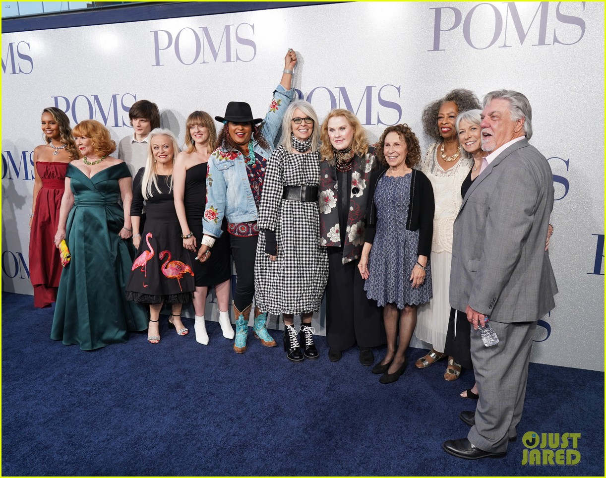 Diane Keaton Gets Support from Sarah Paulson at 'Poms' Premiere!: Photo ...