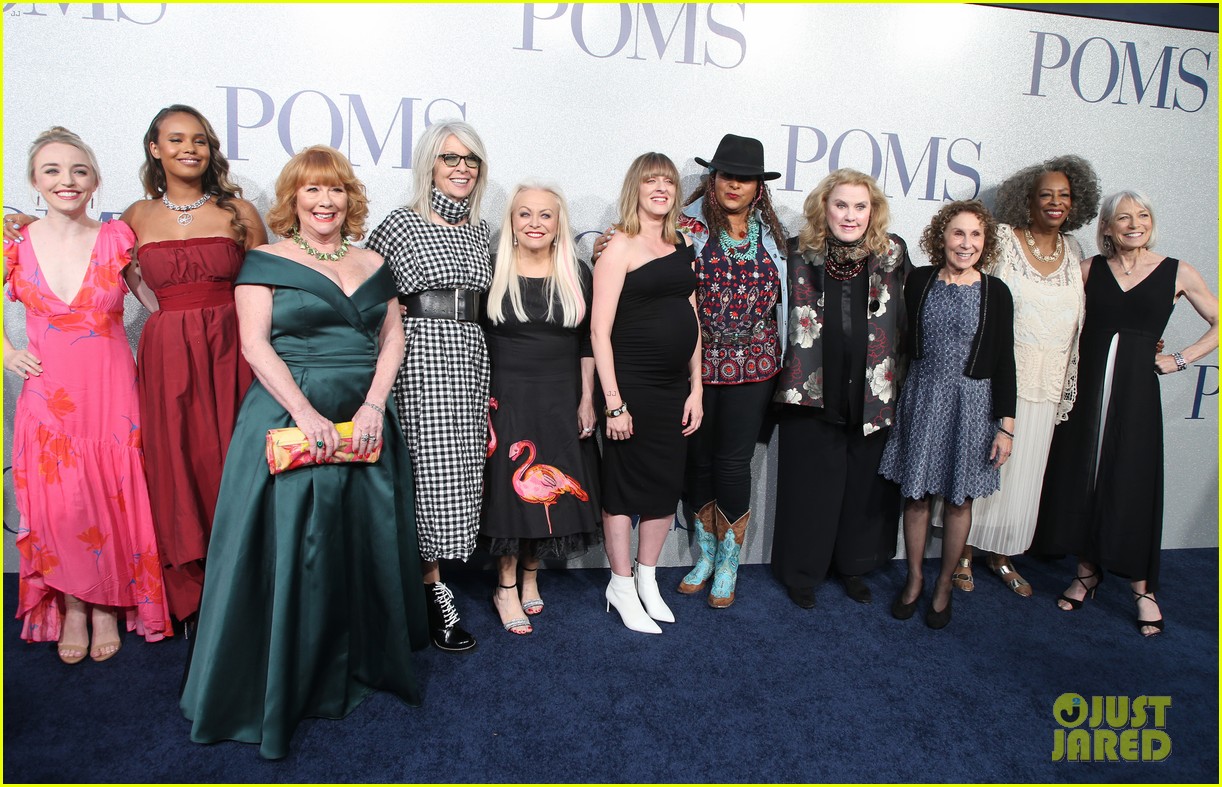 Diane Keaton Gets Support from Sarah Paulson at 'Poms' Premiere!: Photo ...