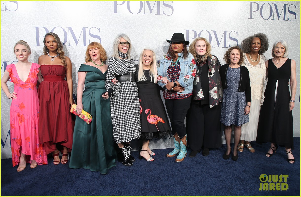 Diane Keaton Gets Support from Sarah Paulson at 'Poms' Premiere!: Photo ...