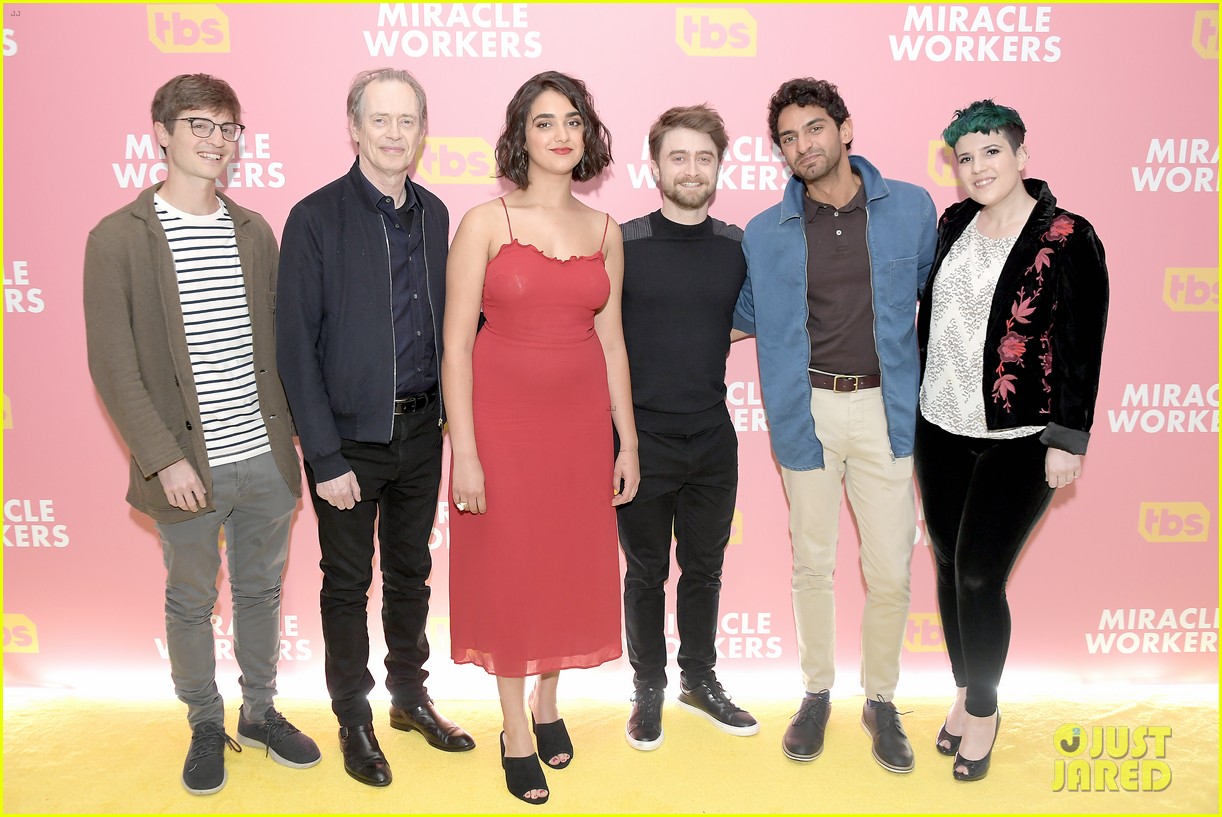Daniel Radcliffe & Steve Buscemi Join 'Miracle Workers' Cast at NYC ...