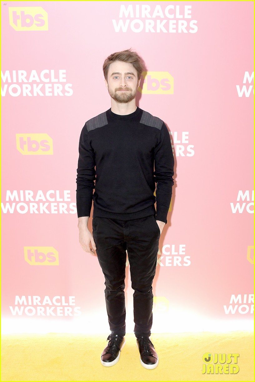 Daniel Radcliffe & Steve Buscemi Join 'Miracle Workers' Cast at NYC ...
