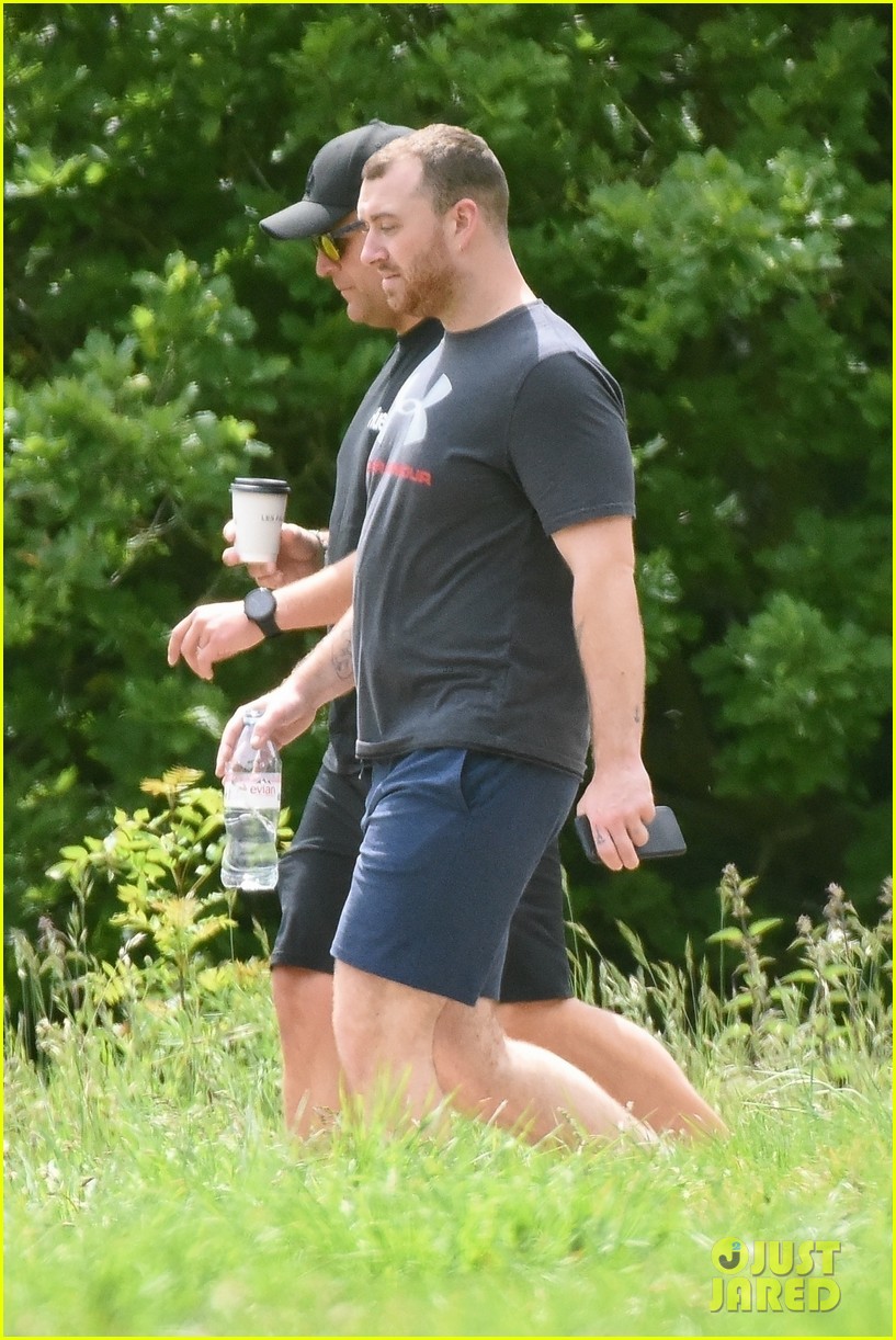Sam Smith Goes for a Hike with His Trainer: Photo 4298280 | Photos ...
