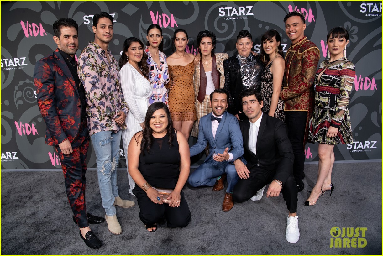 Photo: melissa barrera joins vida cast mates at season two premiere 05 ...