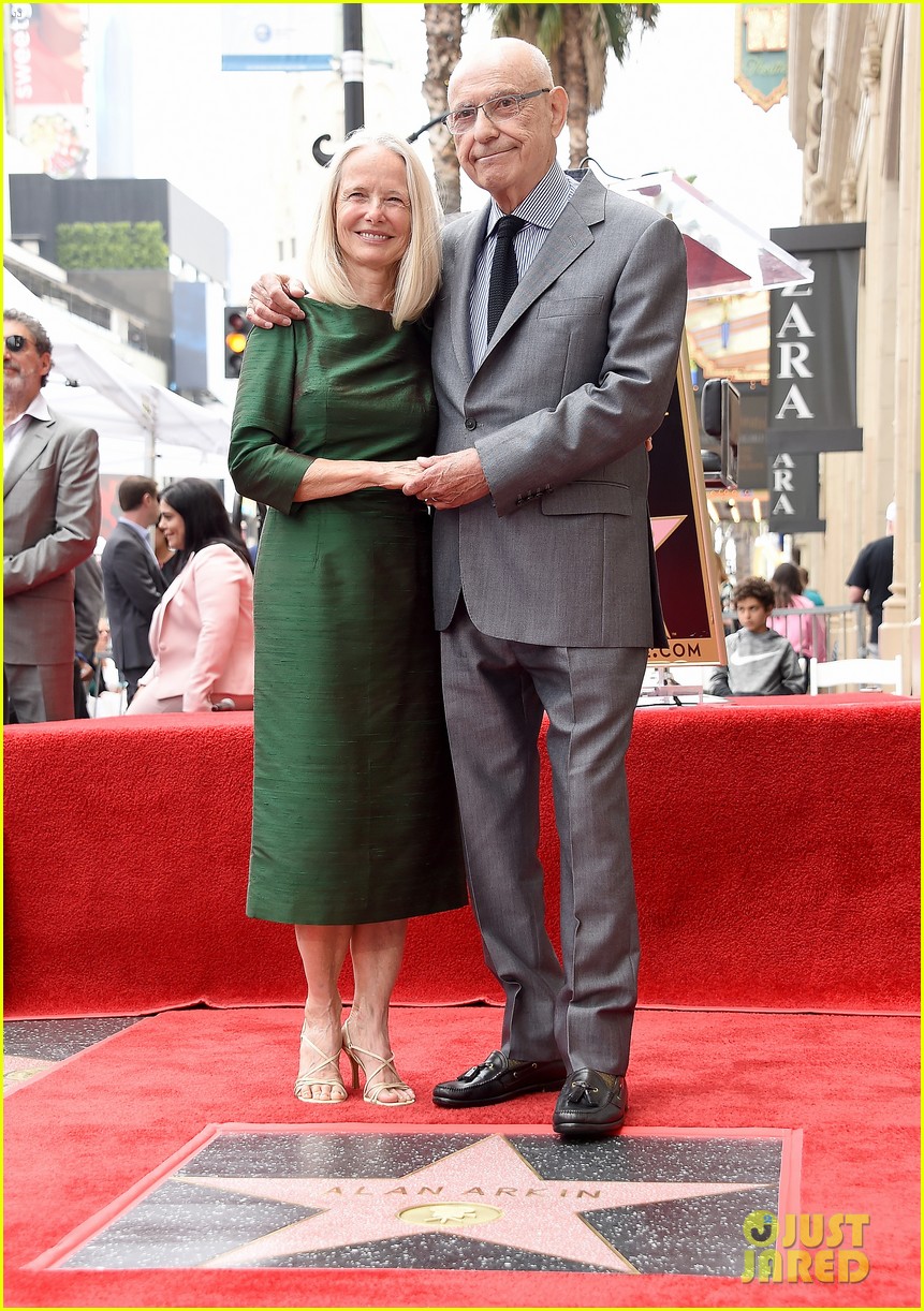 Steve Carell Supports Alan Arkin at Hollywood Walk of Fame Ceremony ...
