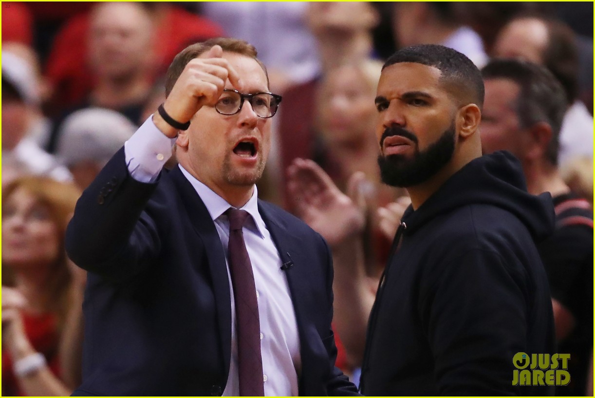 Drake & Shawn Mendes Support Toronto Raptors at NBA Finals 2019!: Photo ...