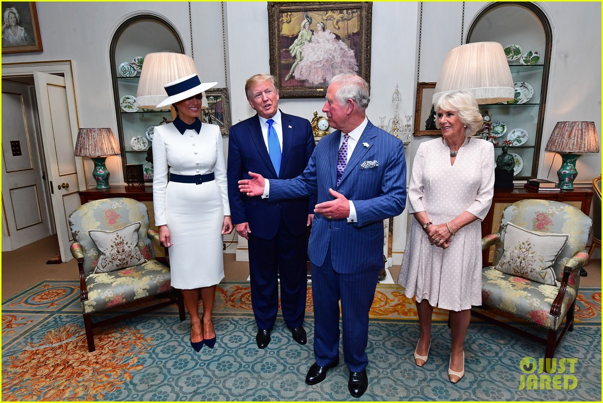Duchess Camilla Goes Viral for Winking Behind Donald Trump's Back ...