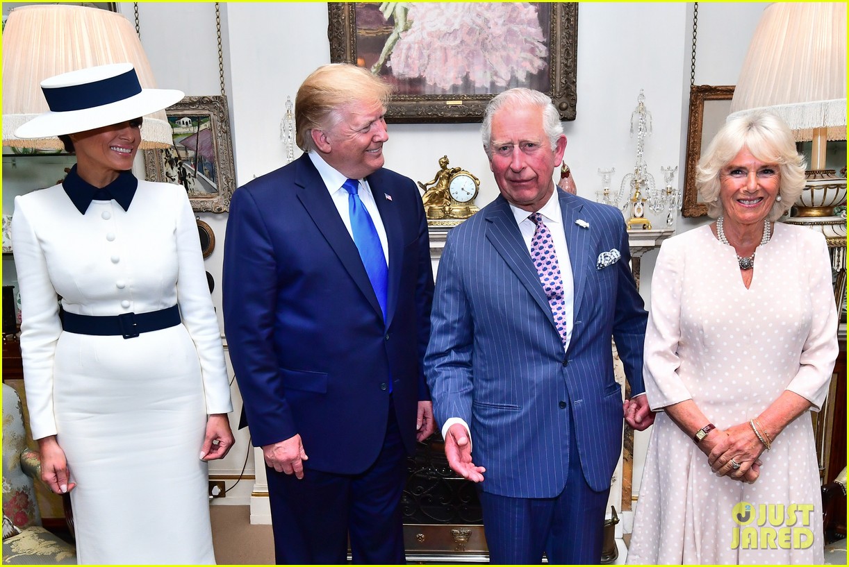 Duchess Camilla Goes Viral for Winking Behind Donald Trump's Back ...