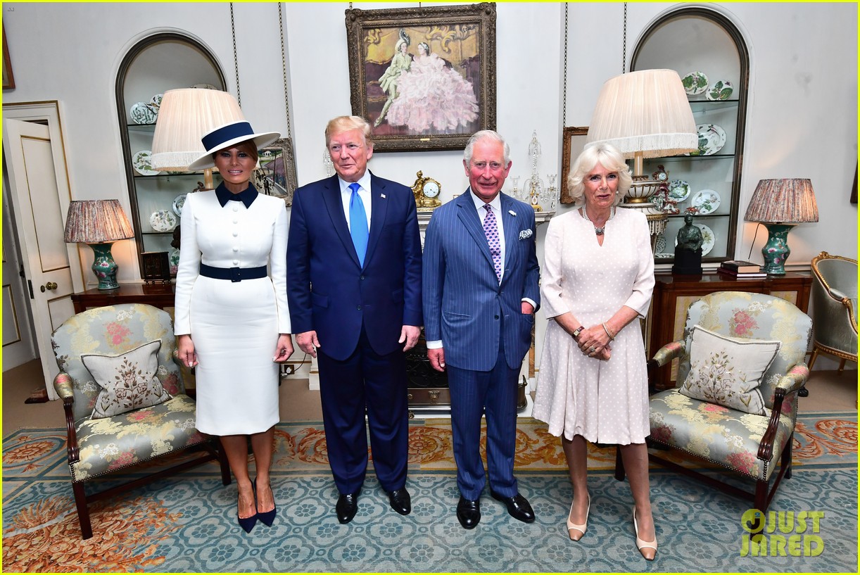 Duchess Camilla Goes Viral for Winking Behind Donald Trump's Back ...