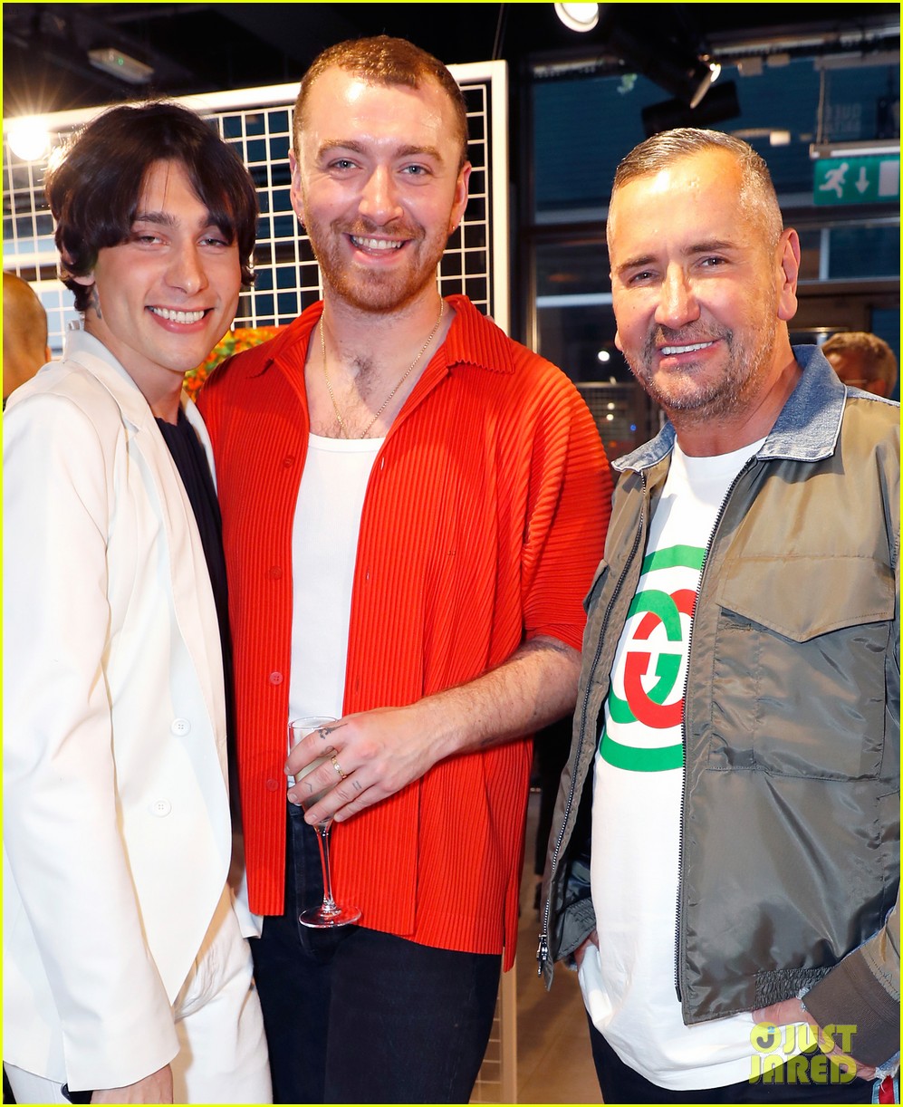 Sam Smith Steps Out Solo for Queer Britain x Levi's 'Chosen Family ...