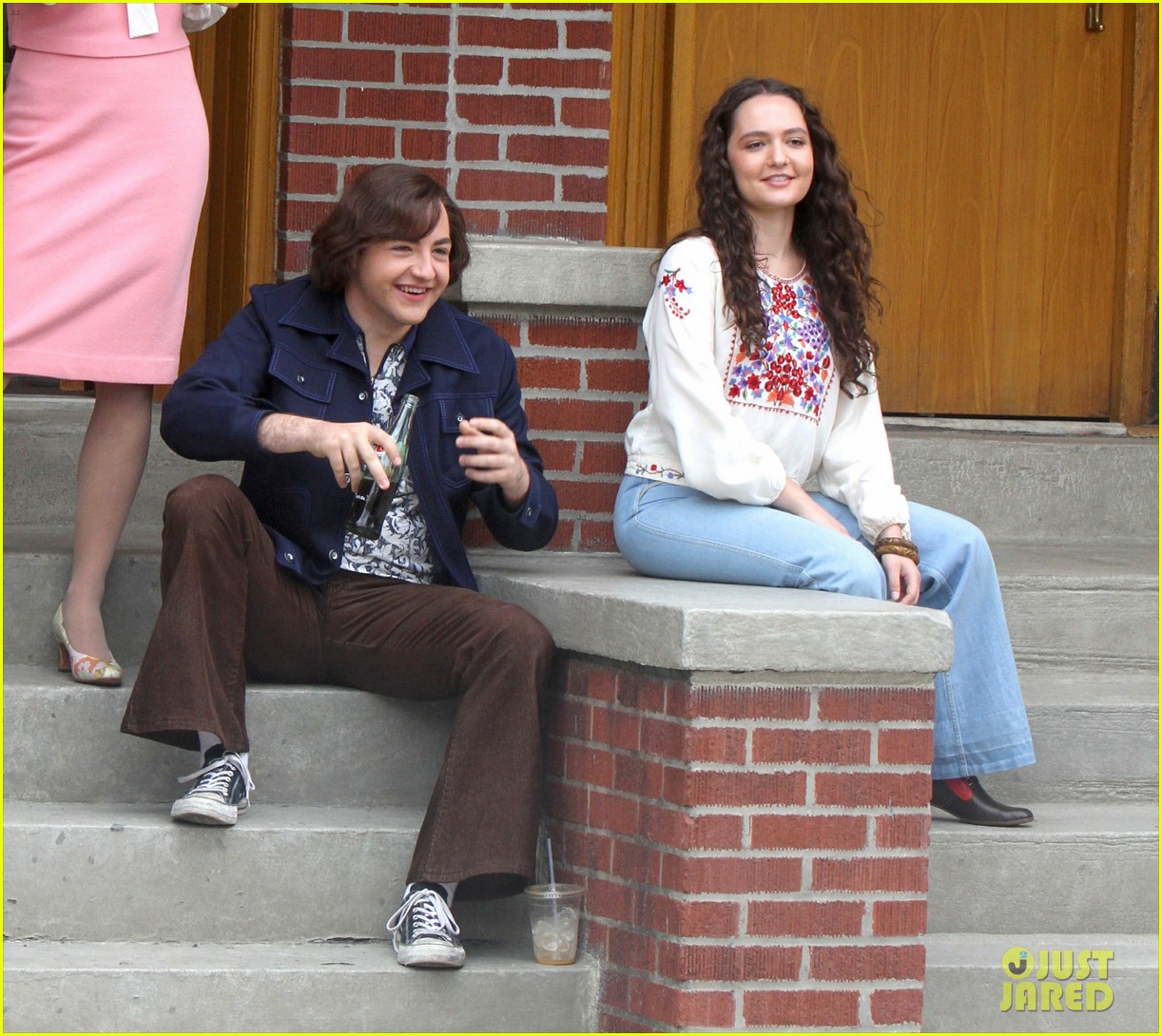 Michael Gandolfini Films 'The Sopranos' Prequel with Co-Star Alexandra ...