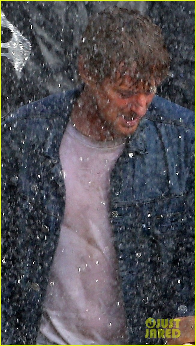 Owen Wilson & Salma Hayek Get Soaking Wet on the Set of 'Bliss': Photo ...