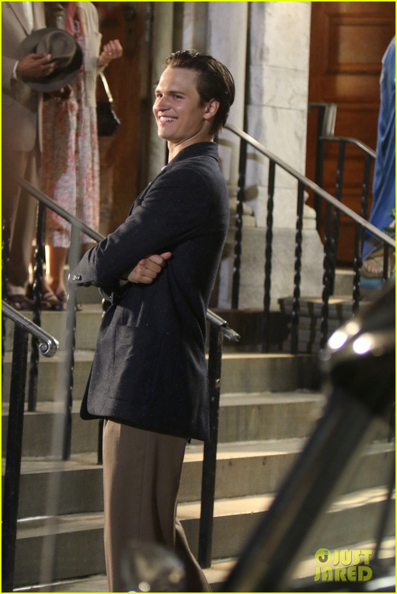 Ansel Elgort Spotted Shooting Night Scenes For 'West Side Story' With Mike Faist: Photo 4326265 ...