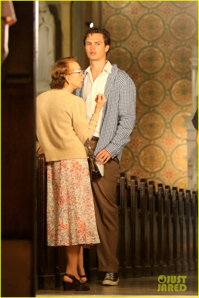 Ansel Elgort Spotted Shooting Night Scenes For 'West Side Story' With Mike Faist: Photo 4326266 ...