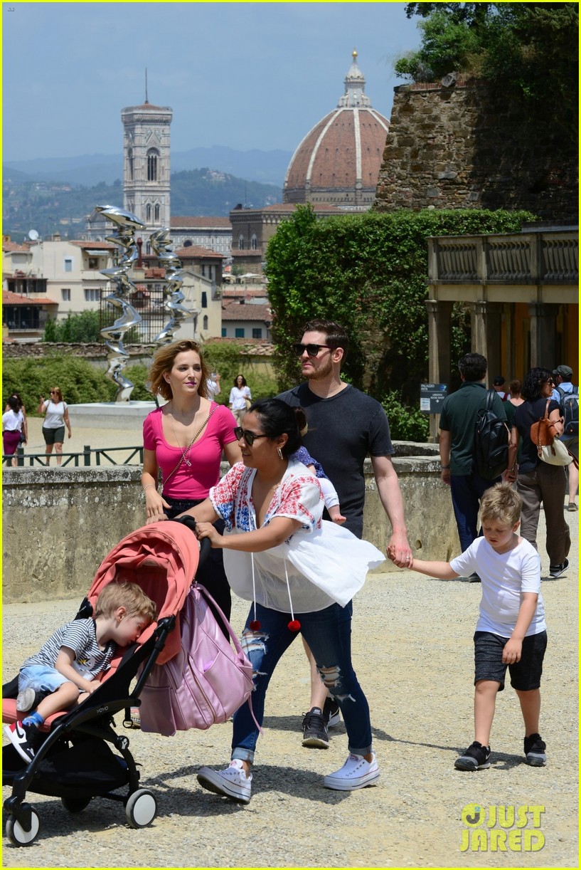 Michael Buble & Wife Luisana Take Family Trip to Italy with Their 3 ...