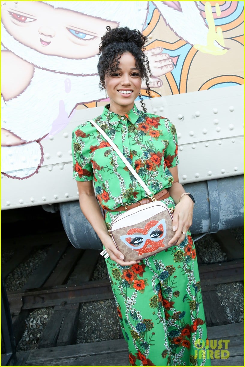 Alexandra Shipp, Kiersey Clemons & Logan Browning Look Lovely at Coach ...