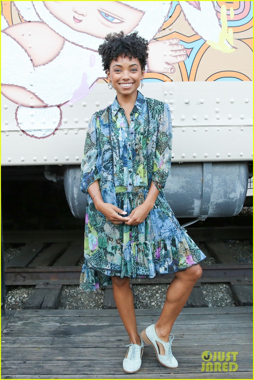Alexandra Shipp, Kiersey Clemons & Logan Browning Look Lovely at Coach ...