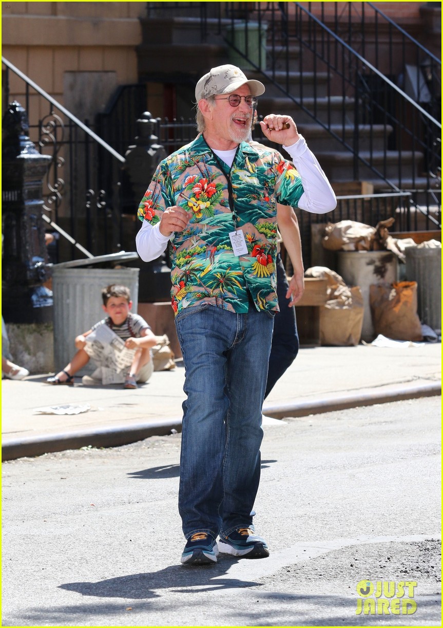 Mike Faist & The Jets Film a 'West Side Story' Dance Scene!: Photo ...