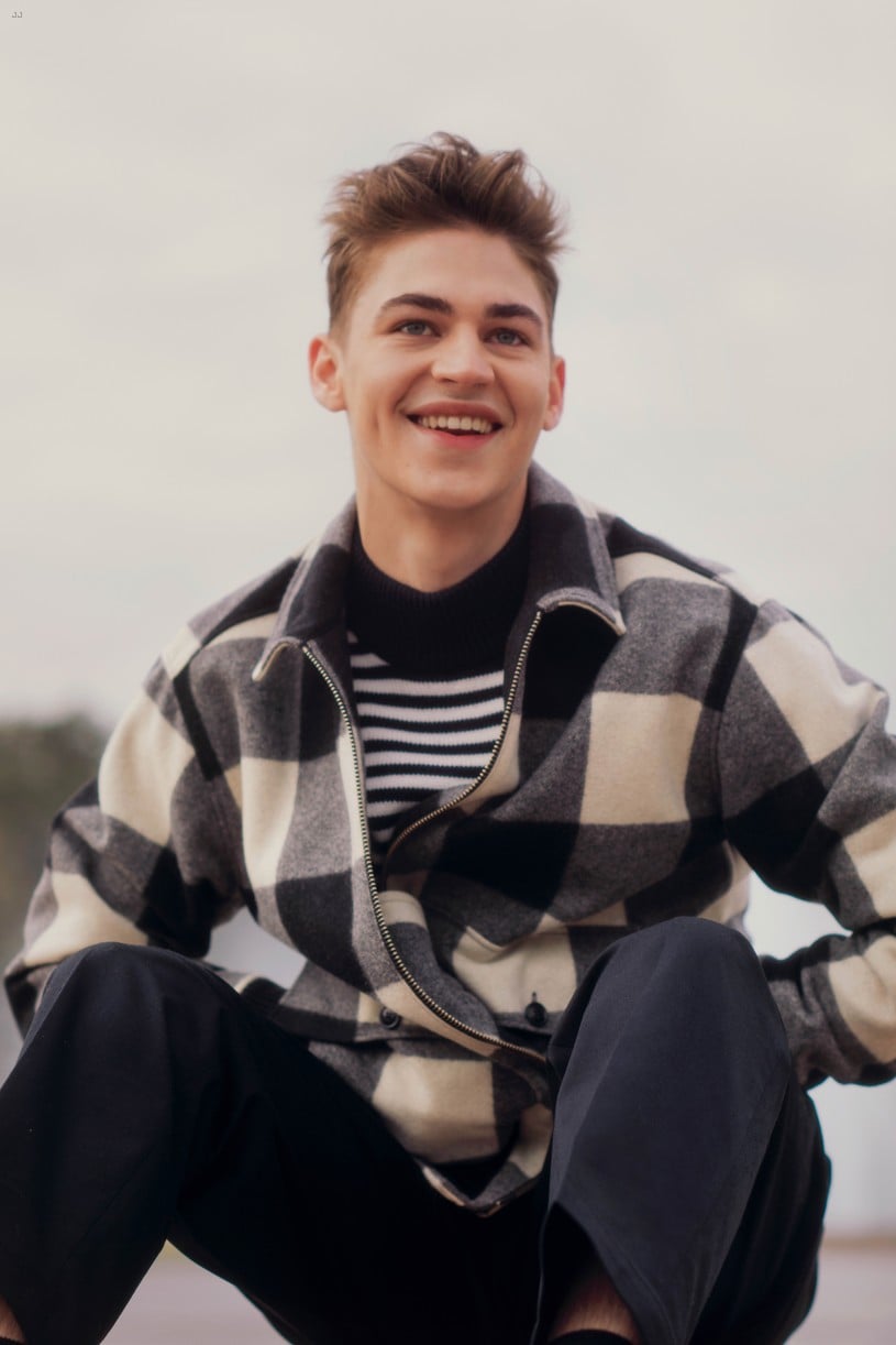 'After' Star Hero Fiennes-Tiffin Models Woolrich In The Brand's Fall ...