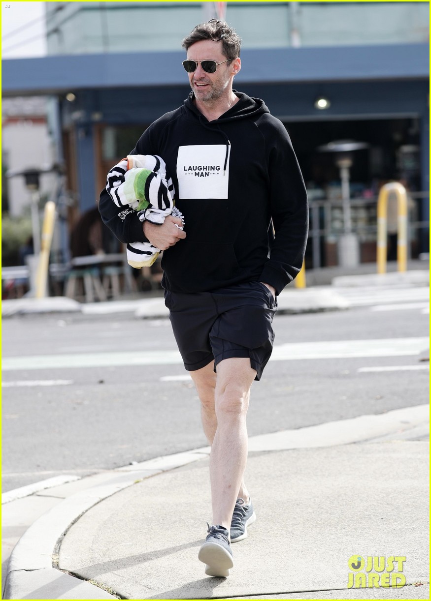 Hugh Jackman Heads Out Following His Workout in Australia: Photo ...
