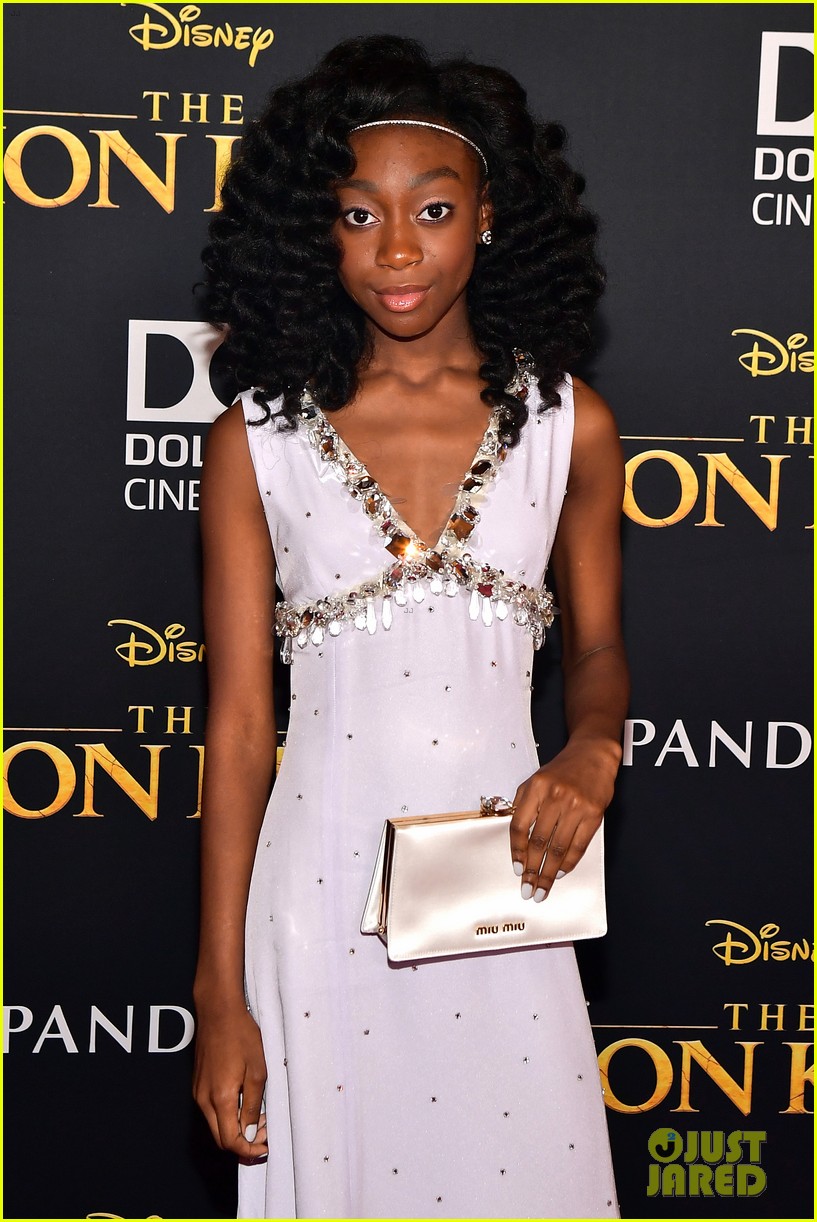 JD McCrary & Shahadi Wright Joseph Arrive in Style for 'The Lion King ...