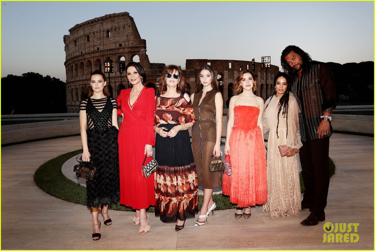 Jason Momoa Joins Wife Lisa Bonet at Fendi Show in Rome!: Photo 4318370 ...
