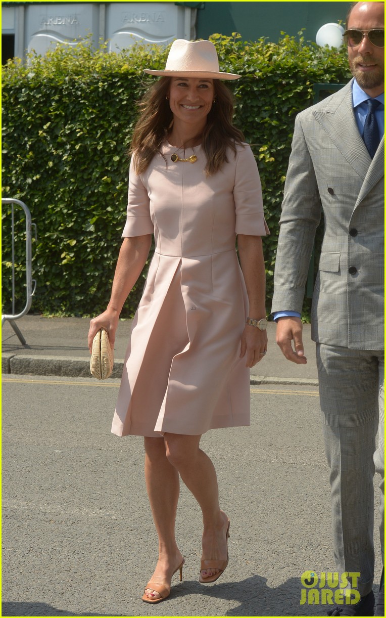 Pippa Middleton Is Pretty in Pink at Wimbledon 2019!: Photo 4319152 ...