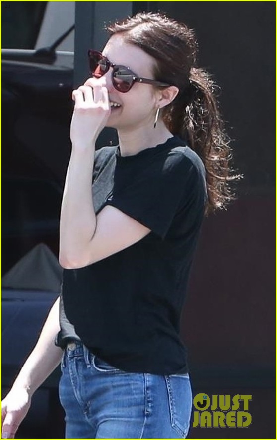 Emma Roberts Shares a Laugh with Boyfriend Garrett Hedlund in LA ...