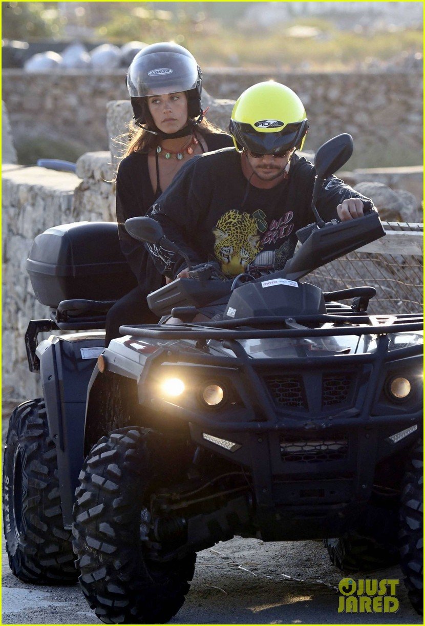 James Franco & Girlfriend Isabel Pakzad Ride a Quad Bike at the Beach ...