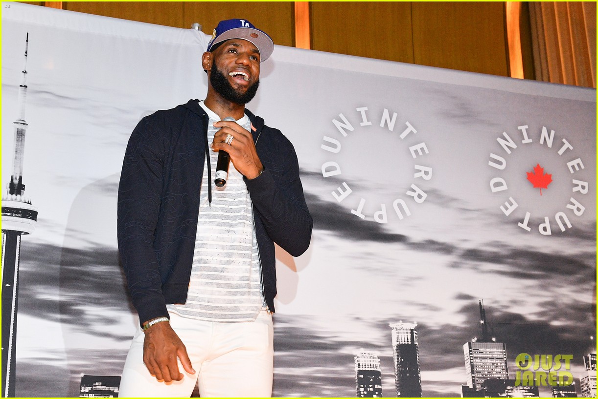 Drake Supports Lebron James at Uninterrupted Canada Launch!: Photo ...