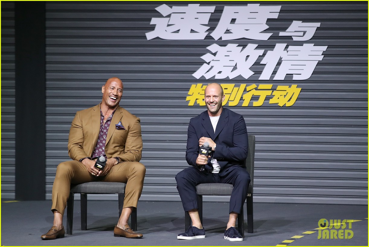 Dwayne Johnson & Jason Statham Bring 'Hobbs & Shaw' To China!: Photo 4330923 | Dwayne Johnson ...