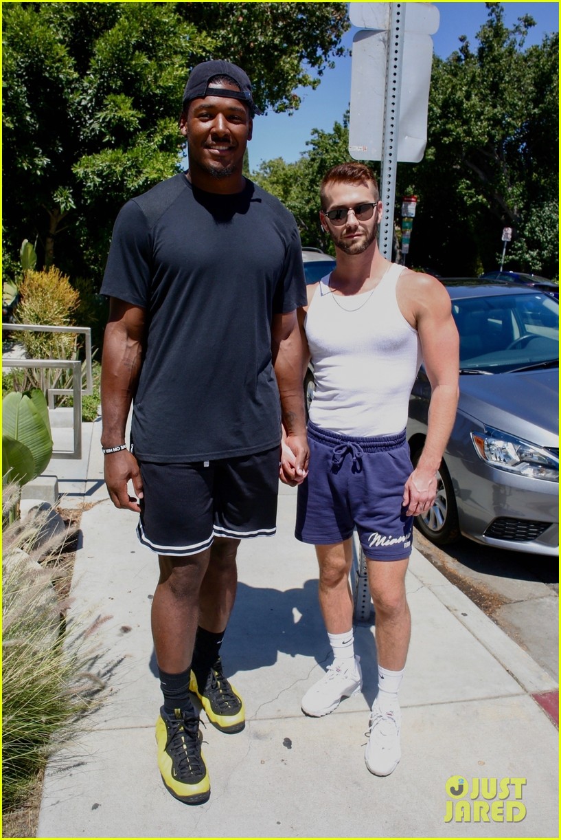 Openly Bi NFL Star Ryan Russell Holds Hands with Boyfriend Corey O ...