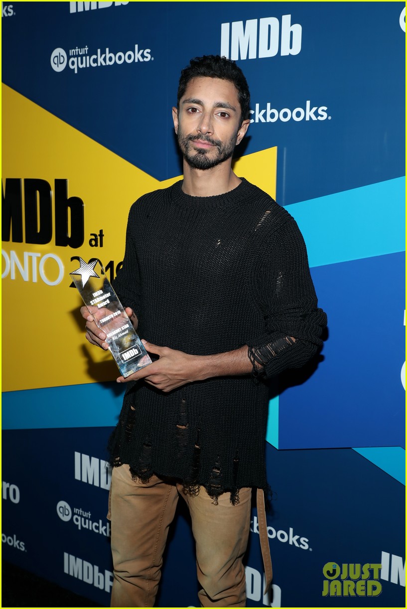 Riz Ahmed Receives the IMDb STARmeter Award in Toronto!: Photo 4346210 ...
