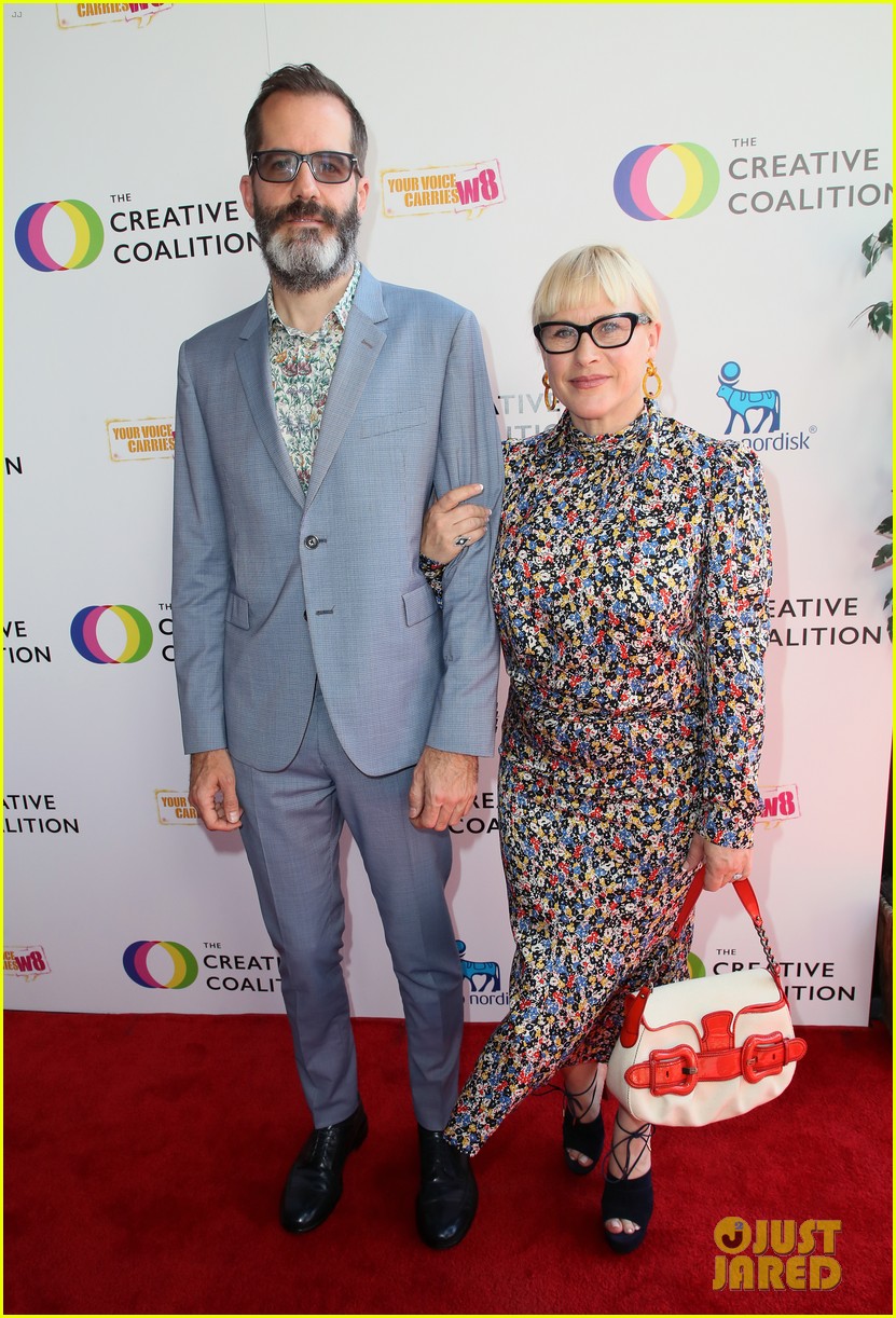 Patricia Arquette & Boyfriend Eric White Attend Creative Coalition ...