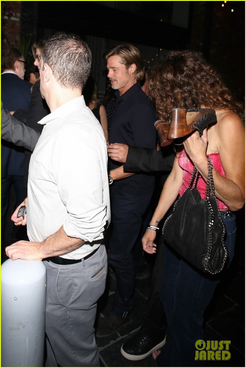 Photo: brad pitt sat hari party september 2019 04 | Photo 4355418 ...
