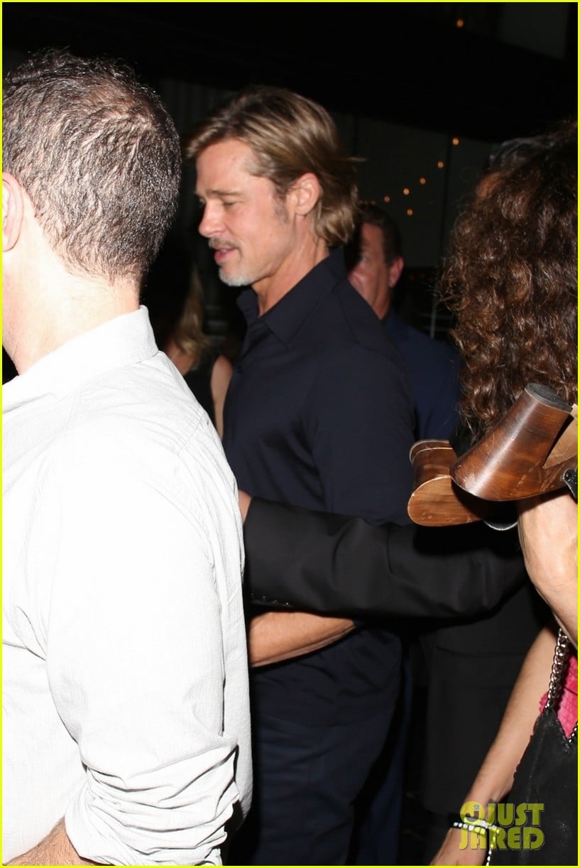 Brad Pitt Leaves 'Ad Astra' After Party With Designer Sat Hari Khalsa ...