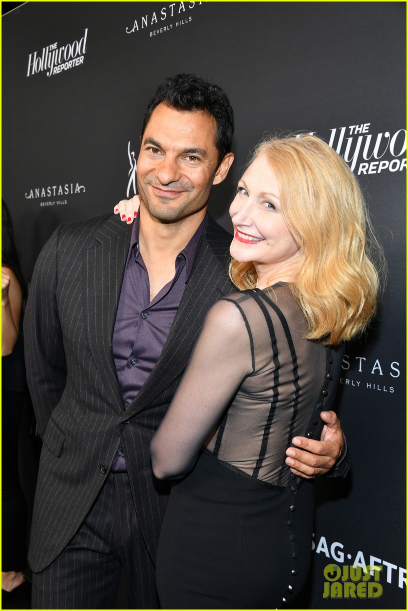 Patricia Clarkson Couples Up with Boyfriend Darwin Shaw at Pre-Emmys ...