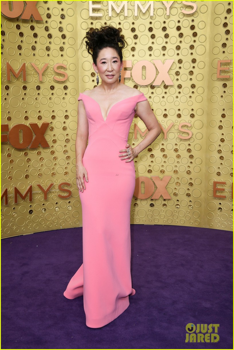 Jodie Comer, Sandra Oh, & Fiona Shaw Bring 'Killing Eve' to Emmys 2019 ...